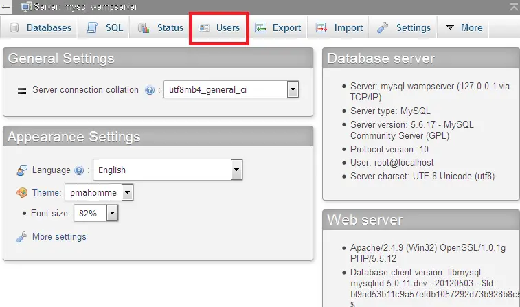 How To Set MySQL Root Password In PhpMyAdmin Artisans Web