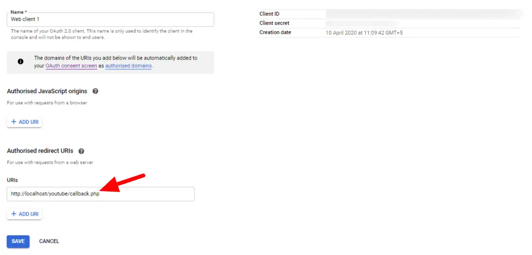 google-credentials - Artisans Web