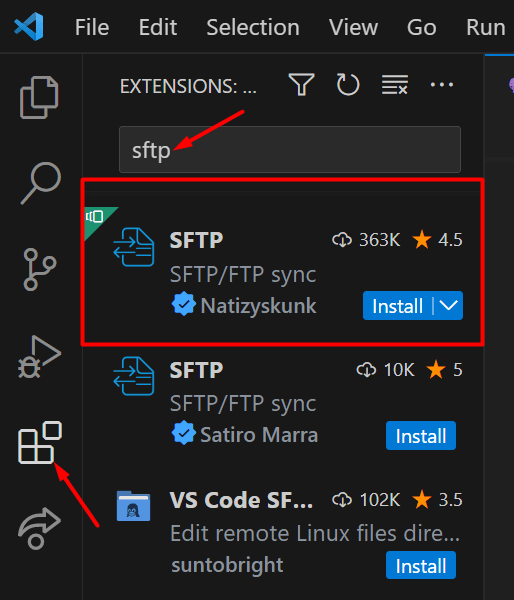 Ftp Sftp Extension For Visual Studio Code Artisans Web