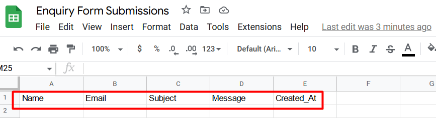 Connect Html Forms To Google Spreadsheet Using Google Apps Script