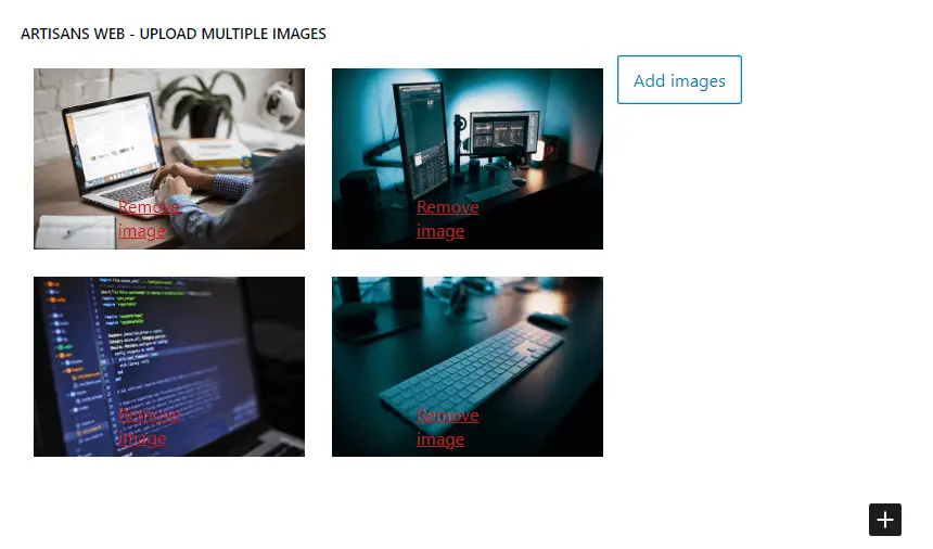 How to Upload Multiple Images using MediaUpload Component - Artisans Web